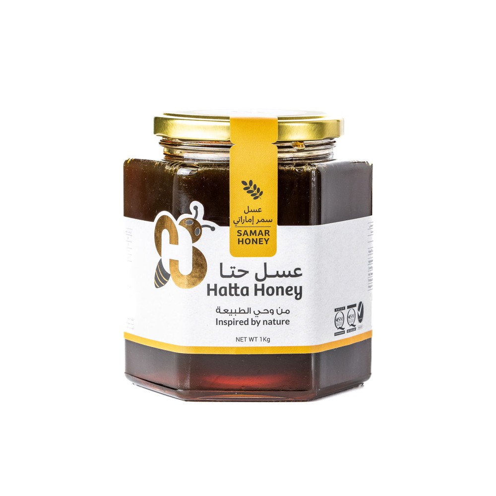 Samar Honey 1 Kg (Jar) - Hatta Honey
